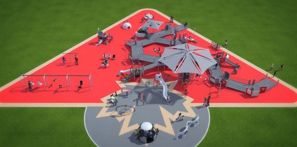Kids with disabilities can enjoy universally-accessible playground in ... Kids with disabilities can enjoy universally-accessible playground in ...