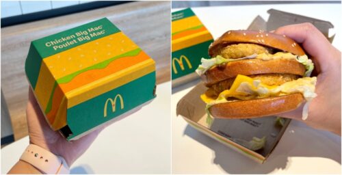 An Honest Review Of The New Mcdonalds Chicken Big Mac Photos Food And Drink